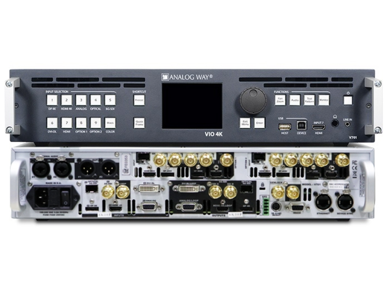 Multi Format ConverterANALOGWAY VIO4K | スイッチャー / コンバーター - 映像機器レンタル ...